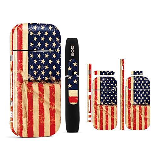 Skin Sticker for IQOS 2.4 Plus Decal USA Flag Freedom - Import It All