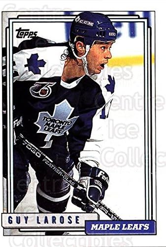 Amazon.com: (CI) Guy Larose Hockey Card 1992-93 Topps Gold 47 Guy ...