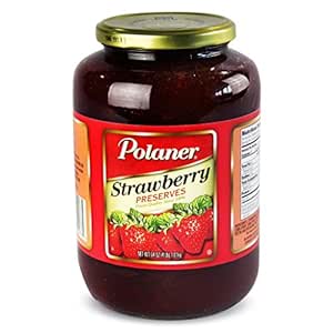 Amazon.com : Polaner Strawberry Preserves 64 Oz. : Jams And Preserves : Grocery & Gourmet Food