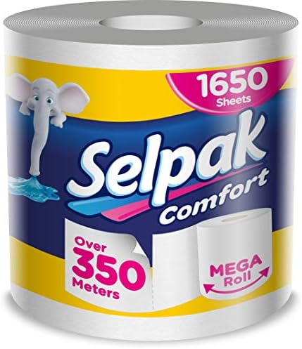 Selpak Comfort Mega Roll 350Mt price in UAE | Amazon UAE | kanbkam