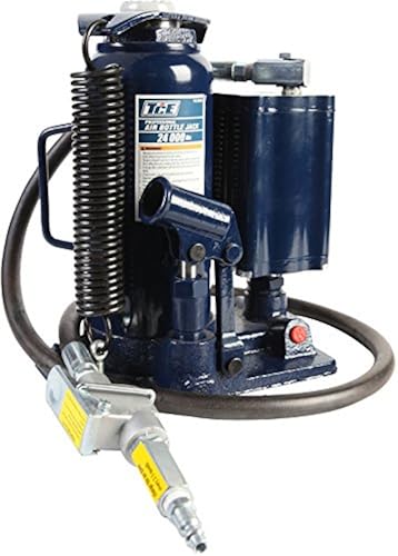 TCE TCE31001 Torin Pneumatic Air Hydraulic Bottle Jack with Manual Hand ...