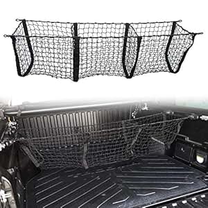 Amazon.com: Three Pocket Pickup Truck Cargo Net Fit for Toyota Tacoma ...