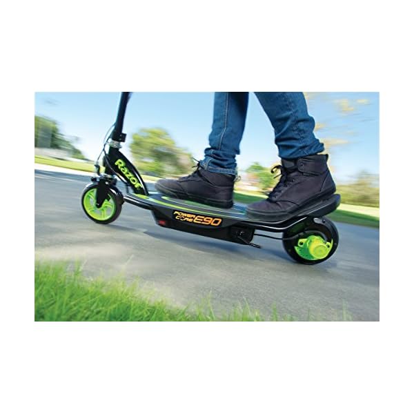 Razor Power Core E90 Electric Scooter - Hub Motor, Up to 10 mph and 80 ...
