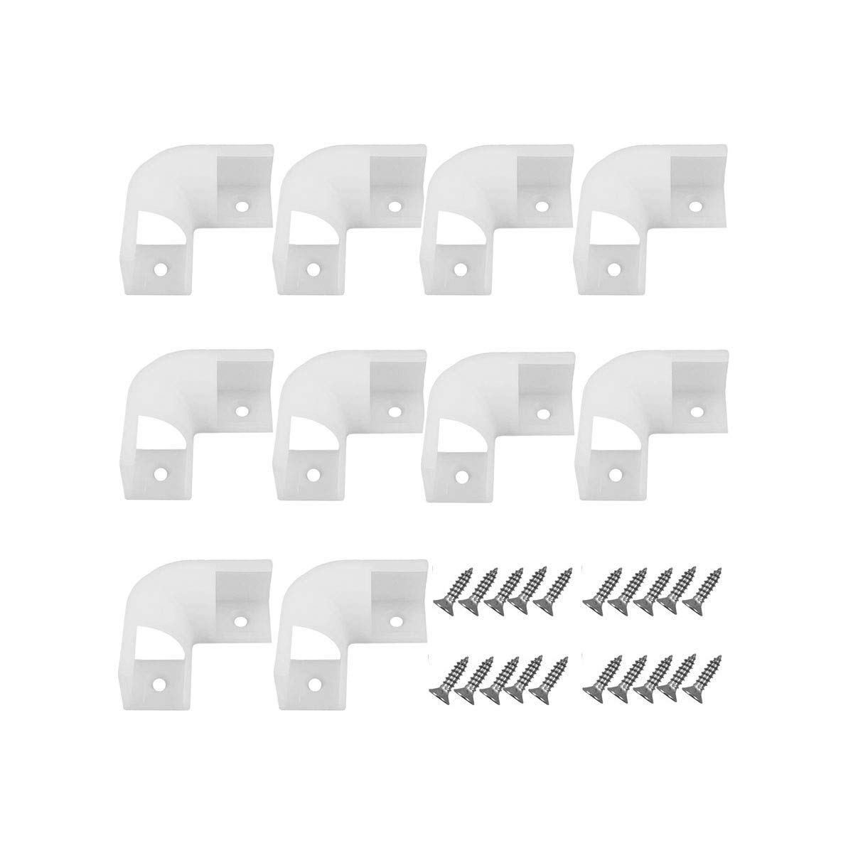 Mua HAMRVL Led Aluminum Channel Corner Kit for Led Strip Lights L Shape ...