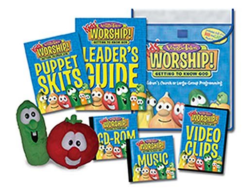Veggietales Kids' Worship! Getting to Know God: For Children's Church ...