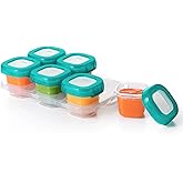 Amazon.com : melii Snap & Go Baby Food Storage Containers with lids ...