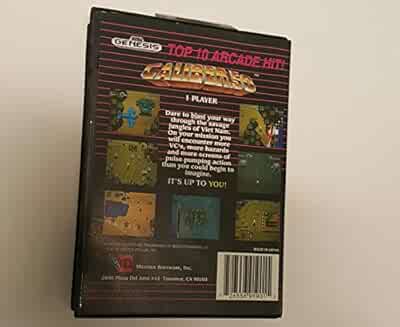 Amazon.com: Caliber 50 - Sega Genesis: Video Games
