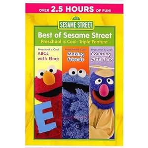 Amazon.com: Best Of Sesame Street: Preschool Is Cool - Triple Feature ...