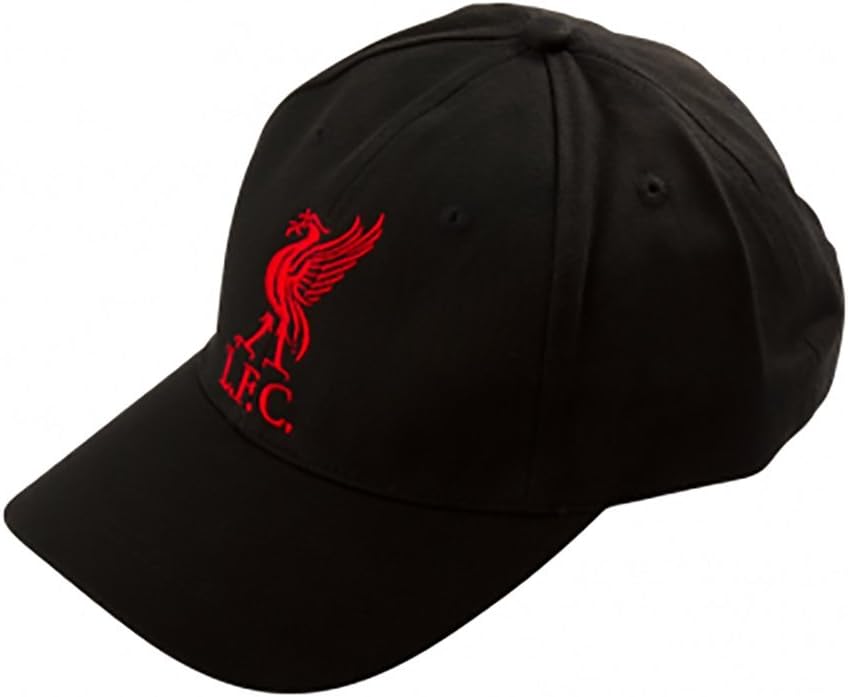 Liverpool FC Official Football Cap (Black Liverbird): Amazon.co.uk ...