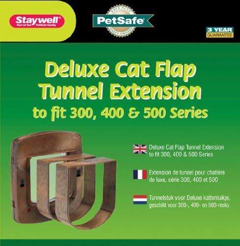 Staywell Cat Flap Wall Tunnel Extension 300, 400 & 500: Amazon.co.uk ...