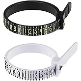 Amazon.com: Ring Sizer Measuring Set Reusable Finger Size Gauge Measure ...
