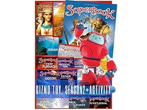 Amazon.com: Superbook Gizmo Toy, Season 2 Full Set (13 Episodes ...