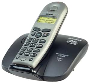 Amazon.com : Siemens Gigaset 4010 2.4 GHz DSS Expandable Cordless Phone ...