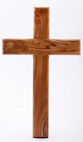 Wooden Cross. Plain wood cross. Holy Land wood cross.Olive Wood Cross ...