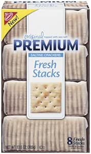 Amazon.com: Premium Saltines Fresh Stacks, 13.6-Ounce (Pack of6)