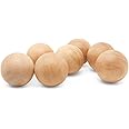 Amazon.com: 3 inch Wooden Round Ball, Bag of 25 Unfinished Natural ...