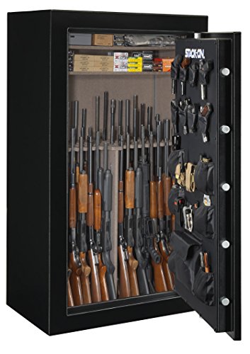 Stack-On A-64-MB-E-S-72 Armorguard 72" TALL, 64-Gun Safe with ...