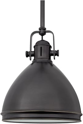 Capital Lighting 4432AN Transitional 1-Light Pendant, Antique Nickel ...