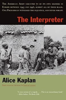 The Interpreter book by Alice Kaplan