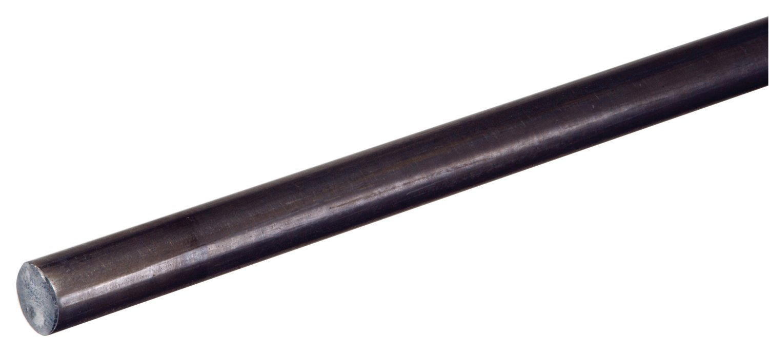 Amazon.com: STEELWORKS BOLTMASTER 11153 Round Steel Rod, 3/8 x 36 ...