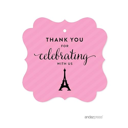 Andaz Press Paris Bonjour Bebe Girl Baby Shower Collection, Fancy Frame ...