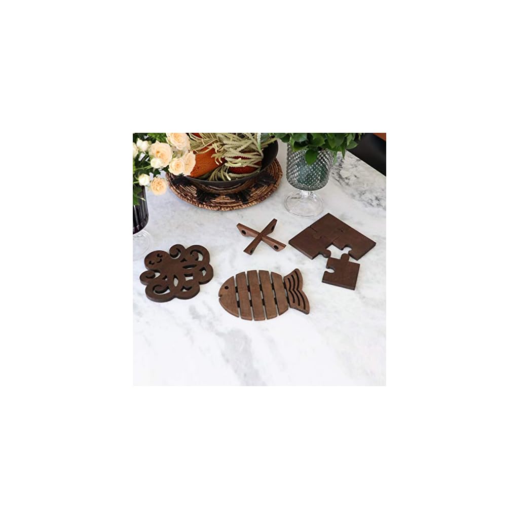 The Mammoth Design Fish Trivets for Hot Dishes, Perfect Gift ...