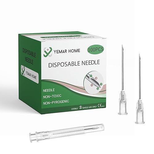 16 Gauge Needle, 16g Needle 1.5 Inch， （100 Pack）16g Needles for Lab ...