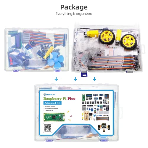 Mua Kits for Raspberry Pi Pico, ELECROW Sensor Advanced Kit for ...