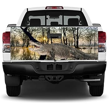 Amazon.com: Crabtree Signs Gator Tailgate Wrap Vinyl Graphic Decal ...