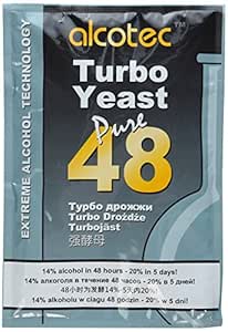 Amazon.com : Alcotec 48-hour Turbo Yeast, 135 grams : Active Dry Yeasts : Grocery & Gourmet Food