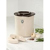 Amazon.com: Fermentation Crock 1/2 Gallon - Sauerkraut Crock with Lid ...