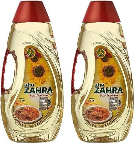 سعر Abu Zahra Sunflower Oil 1.5L Sp (Pack of 2) فى السعودية | بواسطة ...