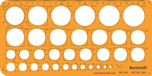 Buy Metric Circle Circles Shapes Figure Symbols Drawing Drafting ...