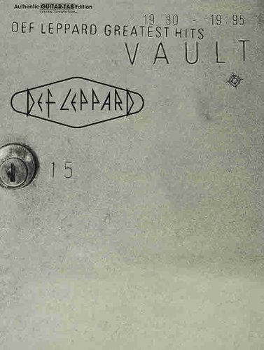 Amazon.com: Vault -- Def Leppard Greatest Hits: Authentic Guitar TAB ...