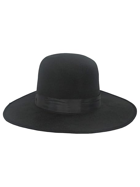 Wide Brim Amish Hat: Amazon.in: Clothing & Accessories