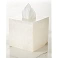 Amazon.com: Alabaster Tissue Box Cover, WHITE : Home & Kitchen