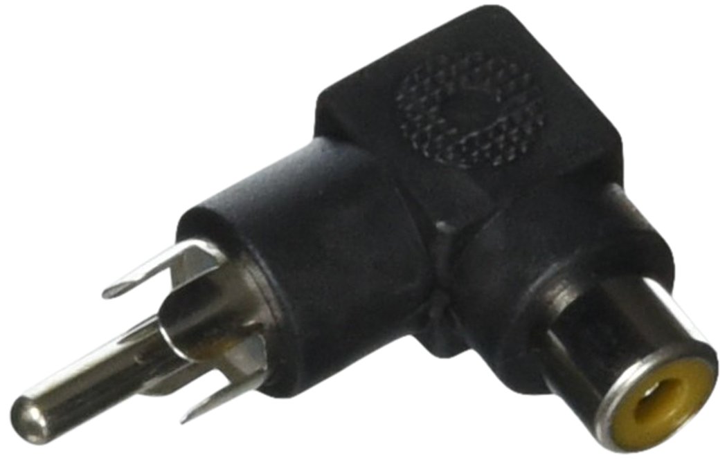 Amazon.com: CableWholesale's RCA Right Angle Adapter, RCA Female to RCA ...