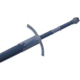 Amazon.com : Vulcan Gear 33" Medieval Crusader Sword with Scabbard ...