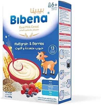 Bibena - Baby Cereal with Goat Milk Multigrain & Berries (200 G) price ...