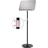 Portable Floor Lectern Podium Stand-Height Adjustable Steady Standing ...