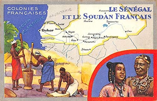 Amazon.com: Colonies Francaises Le Senegal Non Postcard backing ...