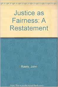 Justice as Fairness: 9788175344013: Books