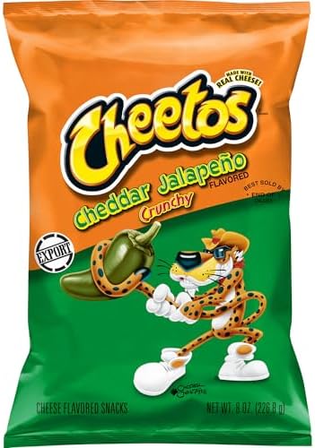 Cheetos Cheddar Jalapeno Crunchy 8oz price in Saudi Arabia | Amazon ...