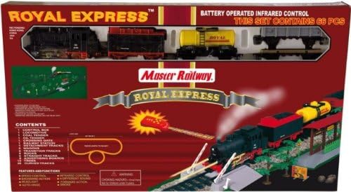 Master Railway Royal Express Remote Control Train Set, 5 Years price in ...