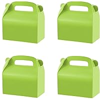 Oletx 30-Pack Green Party Favor Treat Boxes, Goodie Boxes, Gable Paper ...