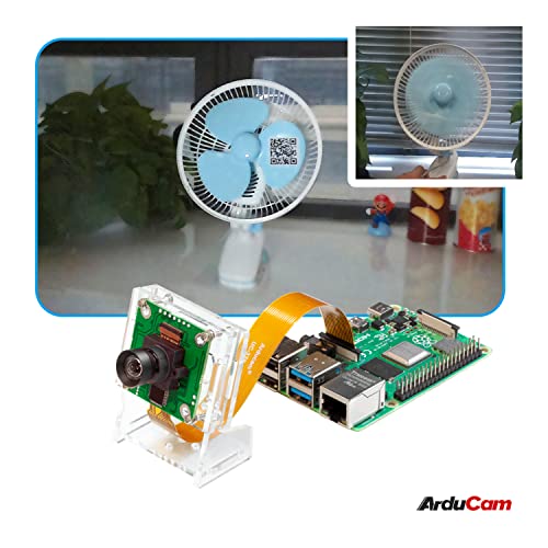 Arducam Full HD Color Global Shutter Camera For Raspberry Pi, 2.3MP ...