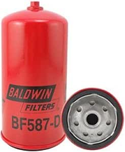 Amazon.com: Baldwin Heavy Duty BF587-D Fuel Filter,6-1/8 x 3-1/32 x 6-1 ...