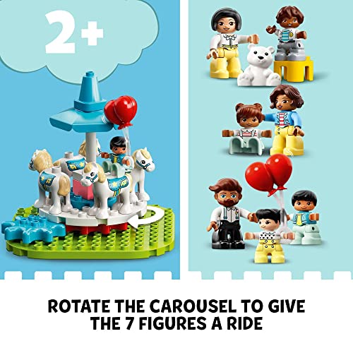 LEGO DUPLO Town Amusement Park Fairground 10956 Building Set ...