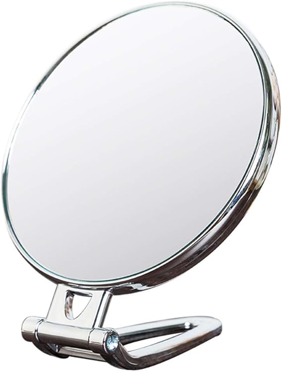 Mini Espejo de Mano, Espejo de Maquillaje, Espejo Plegable portátil ...