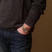 Amazon.com: Men's Bulova Marine Star Automatic Grey Dial Watch 98A228 ...